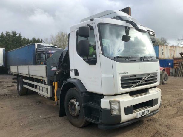 General Auctions Online - Volvo FE 280 Euro 5 2x4 Rigid Alloy Dropside ...